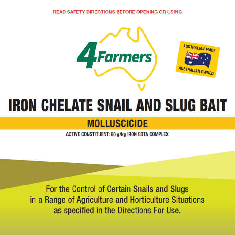Iron Chelate 60gr Snail Bait 20kg • Australand Agriculture