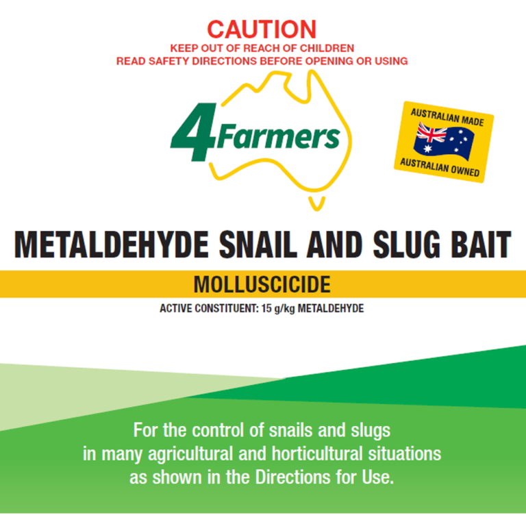 Metaldehyde 15g Slug & Snail Bait 20kg • Australand Agriculture